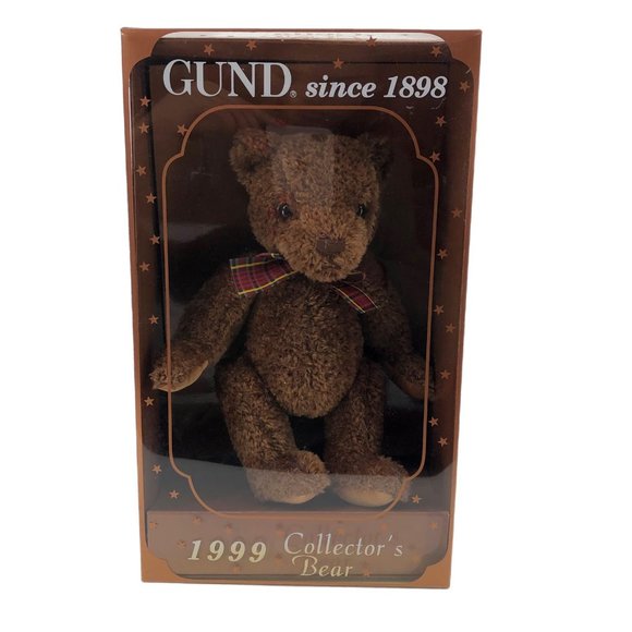 Gund | Toys | Gund Brown Classic Fun 999 Collectors Bear Perfect For ...